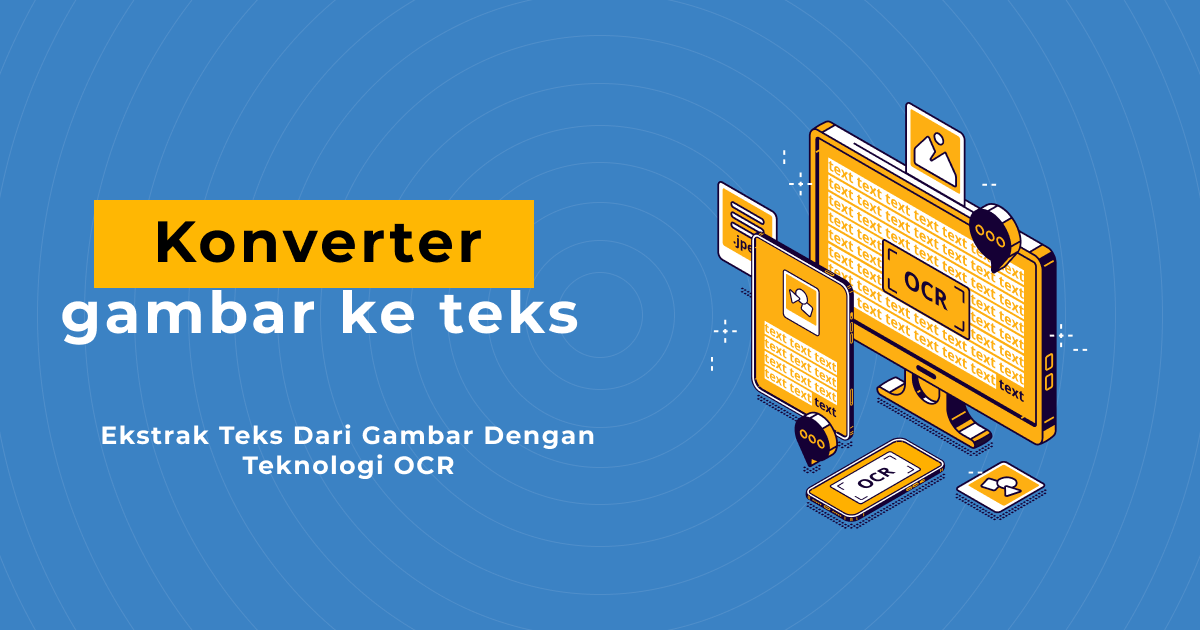 Gambar ke Teks - Salin Teks Dari Gambar