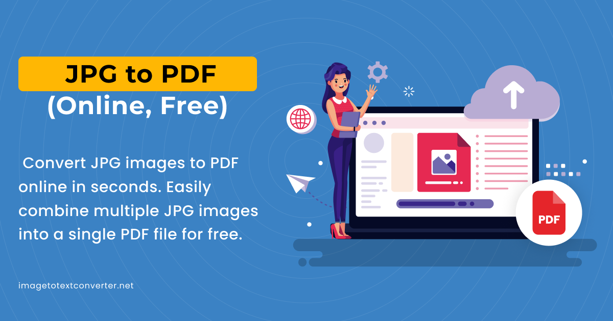 JPG a PDF Convertir | Convertir una Imagen a PDF (Online)